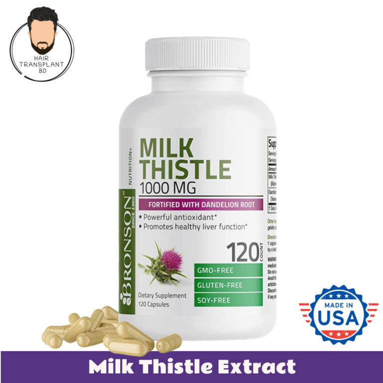 Bronson Nutrition Milk Thistle 1000mg Silymarin Marianum And Dandelion