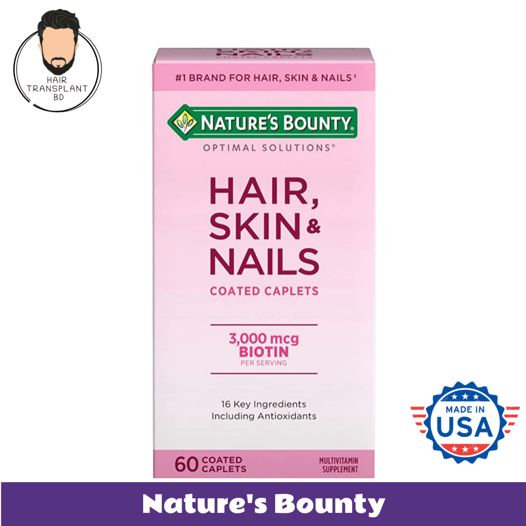 Nature's Bounty Hair, Skin, and Nails 60 Coated Caplets - Hair ...